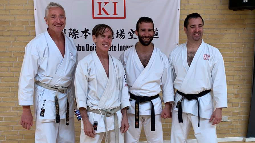 Denmark 2019 – Scott Langley, Simon Bligh y Rick Hotton – Karate Creole